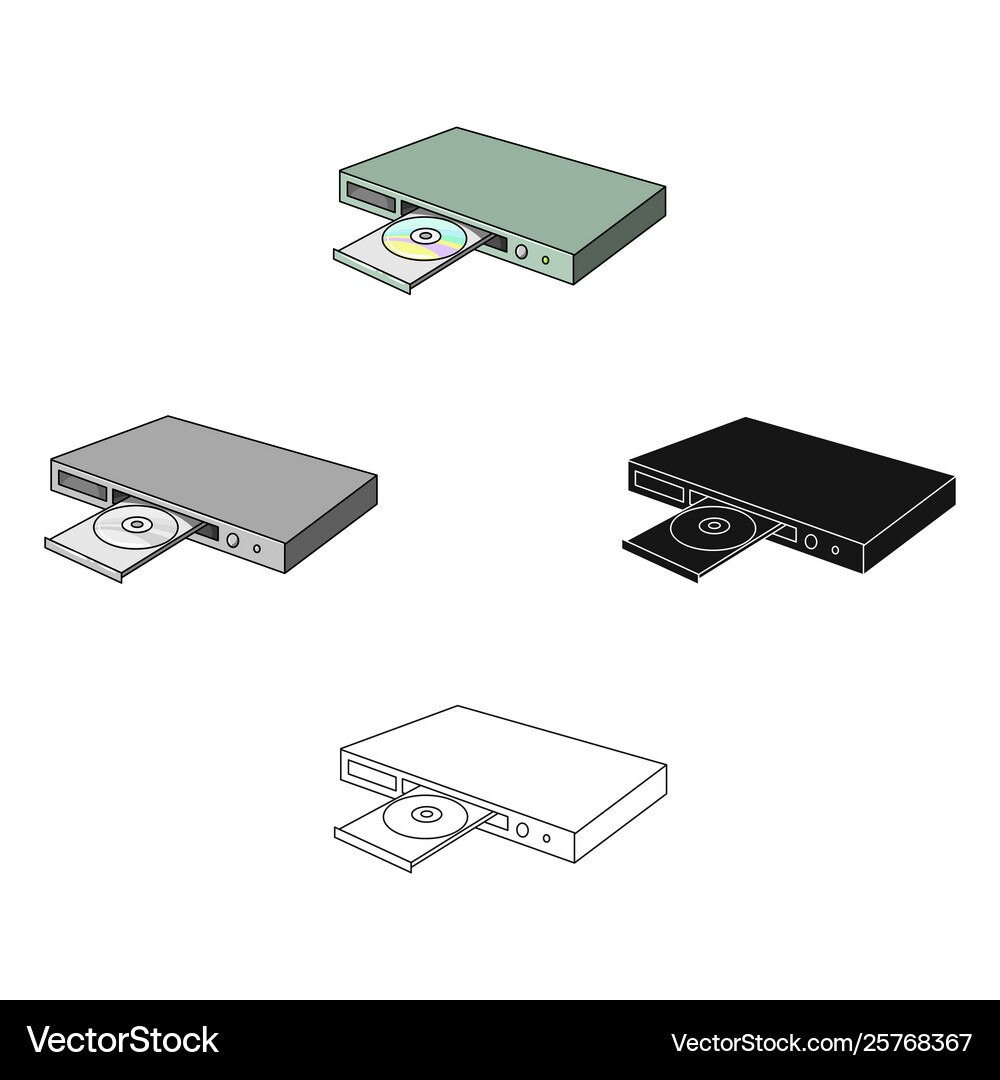 Player single icon in cartoonblack styleplayer Vector Image