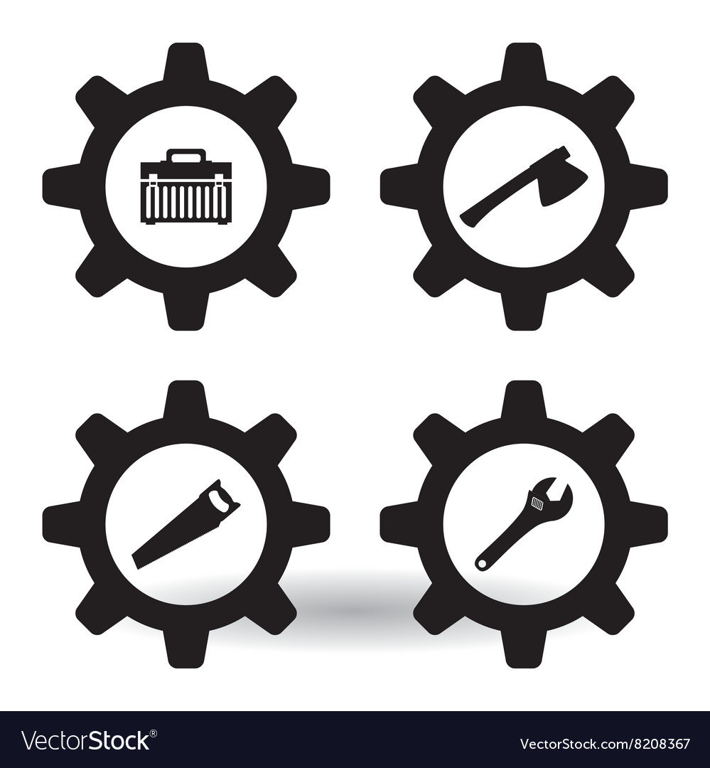 Tools icon design Royalty Free Vector Image - VectorStock