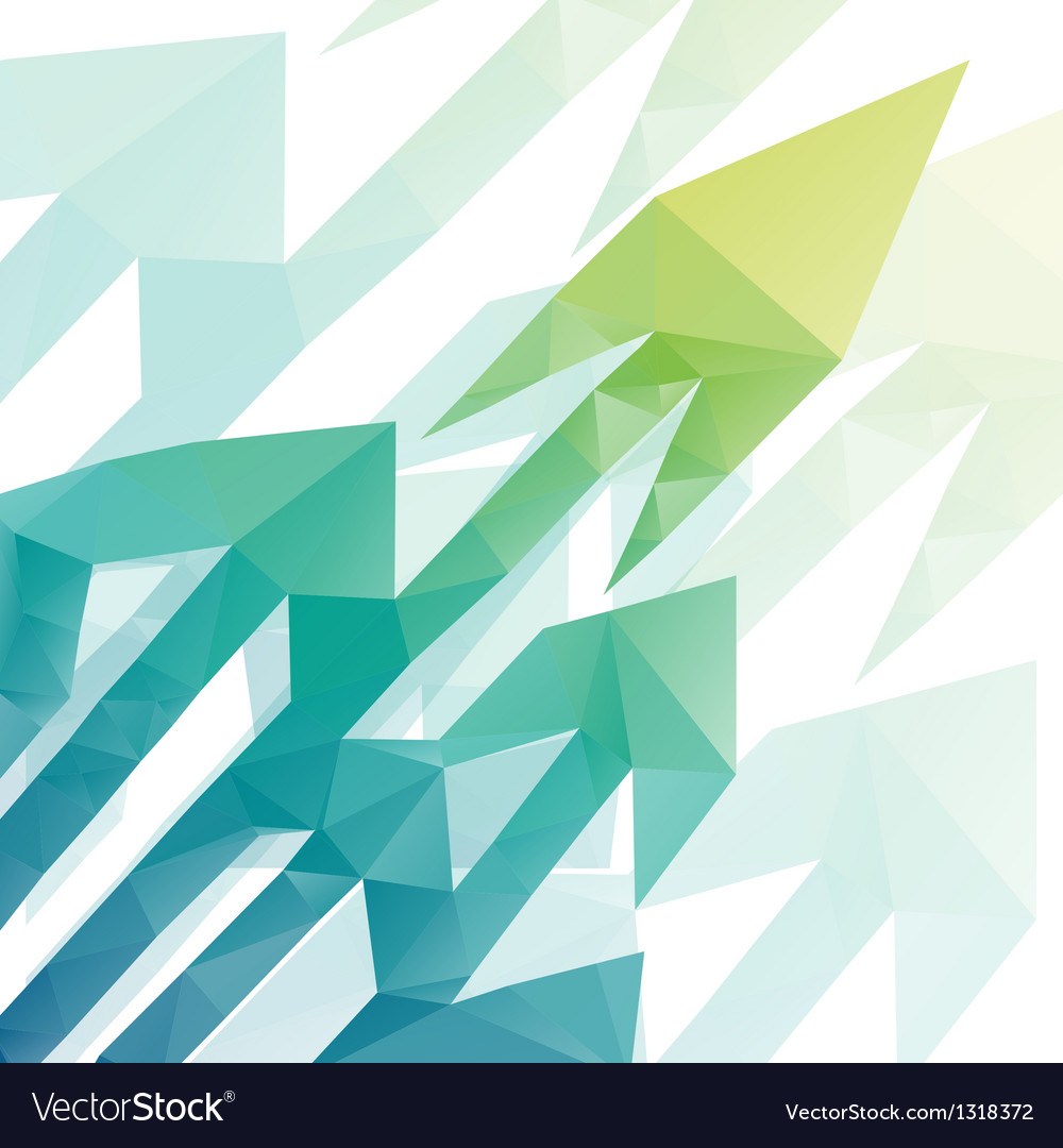 Arrows abstract background Royalty Free Vector Image
