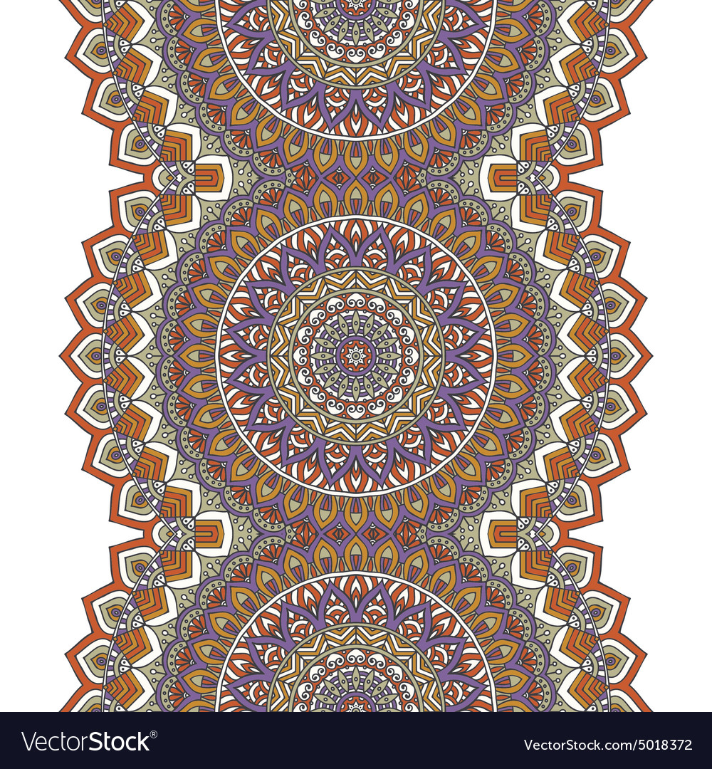 Ethnic seamless pattern Royalty Free Vector Image