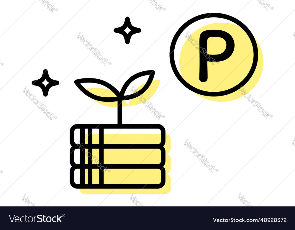 Icon for operating points in rewards Royalty Free Vector Icon for operating points in rewards Royalty Free Vector