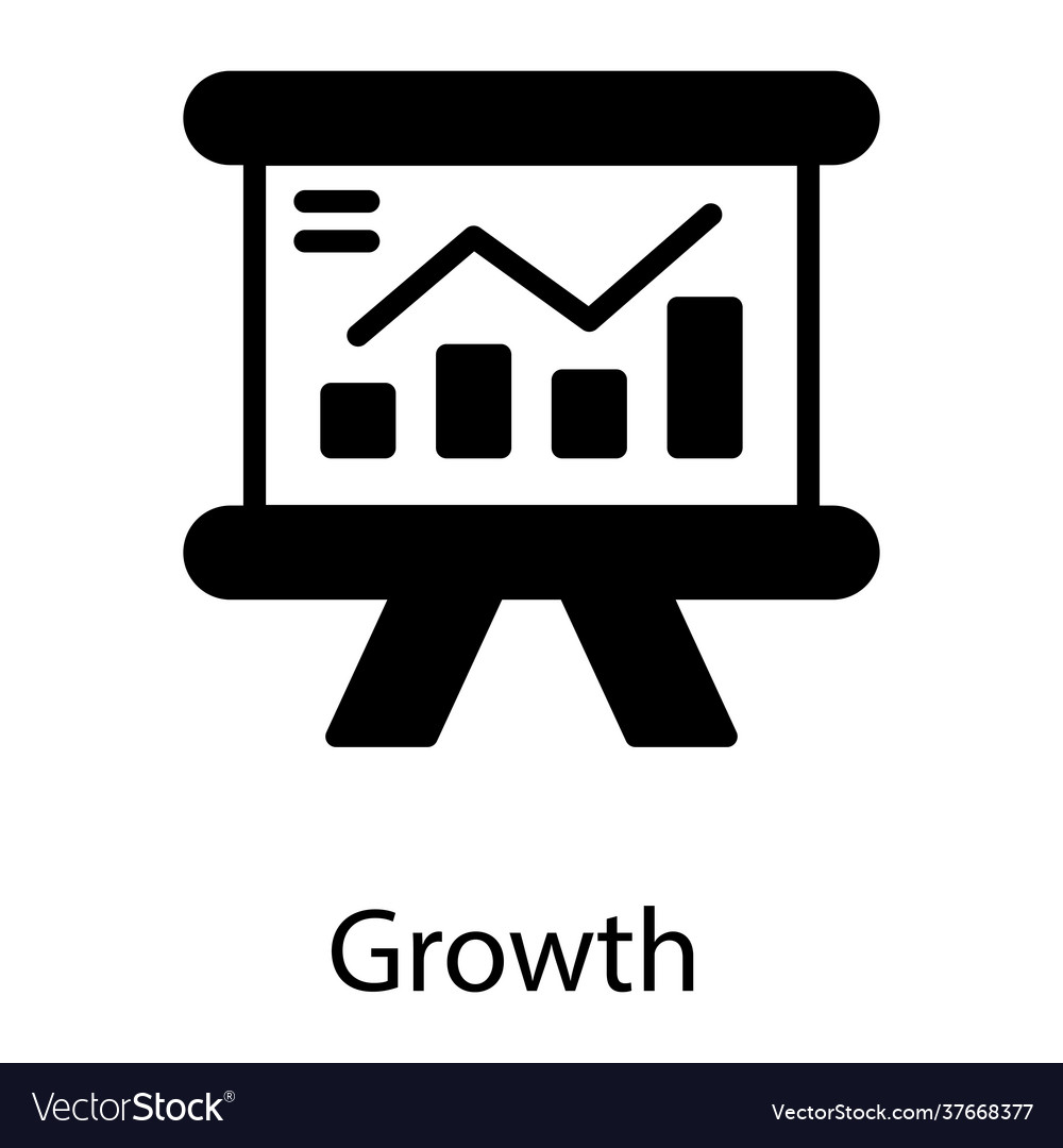Graphical presentation Royalty Free Vector Image