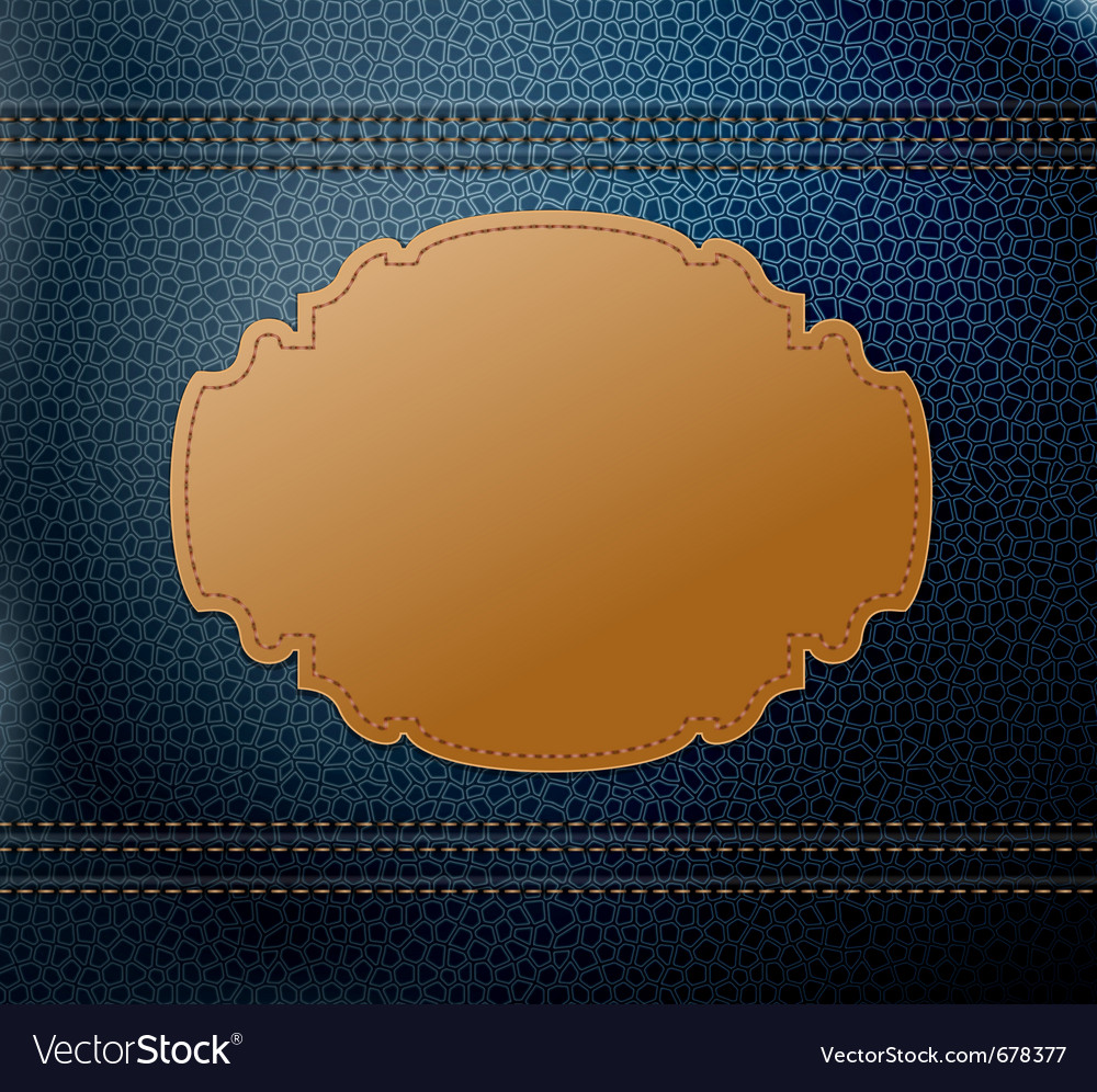 Leather background Royalty Free Vector Image - VectorStock
