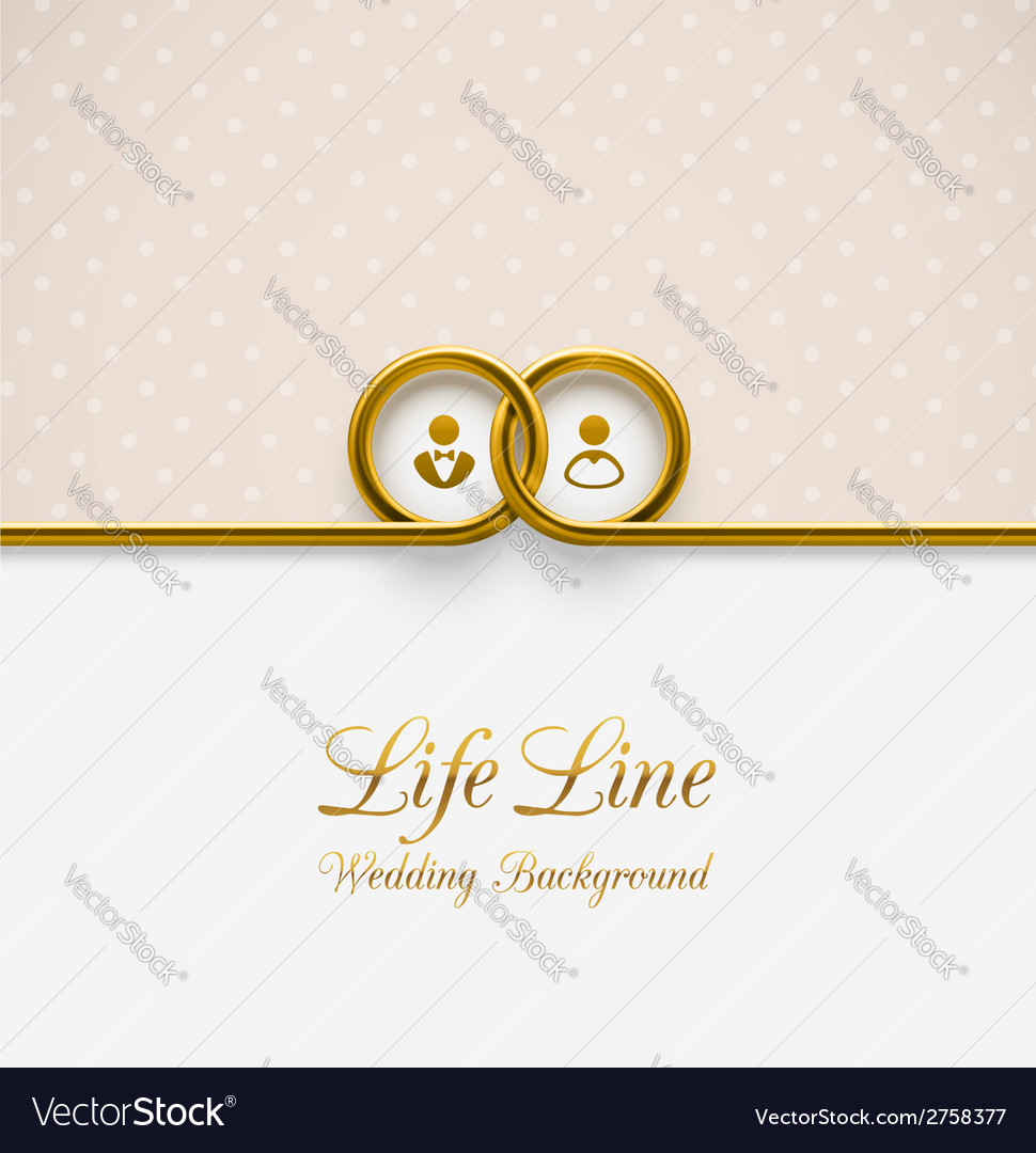 Wedding background Royalty Free Vector Image - VectorStock