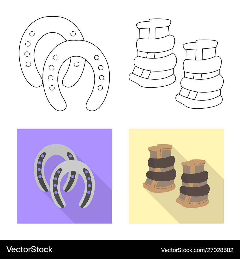 Design equipment and riding sign set Royalty Free Vector