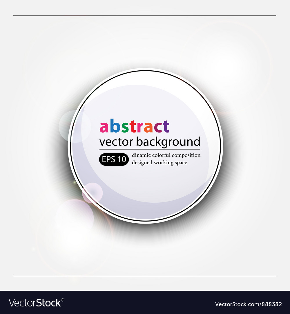White web button Royalty Free Vector Image - VectorStock