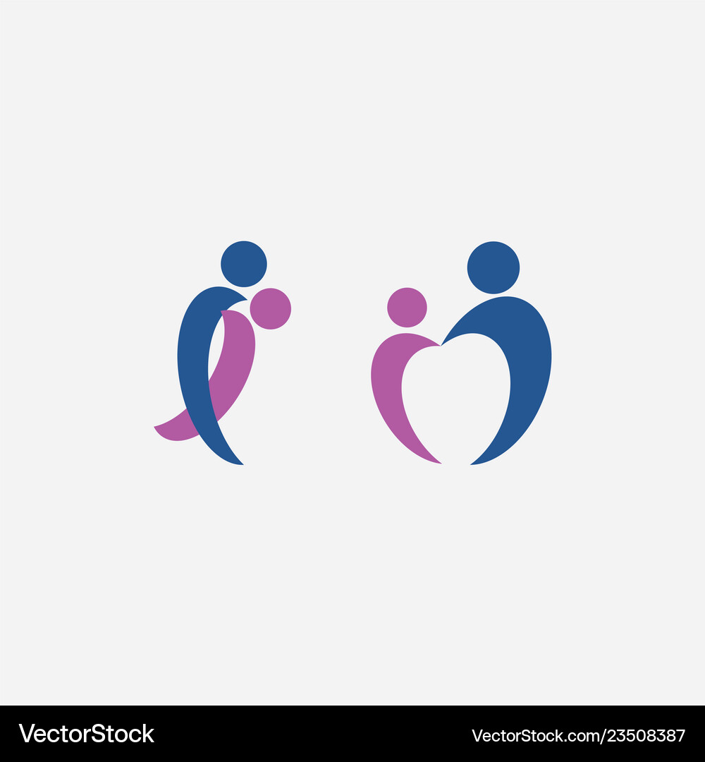 Couple in love icon element symbol Royalty Free Vector Image