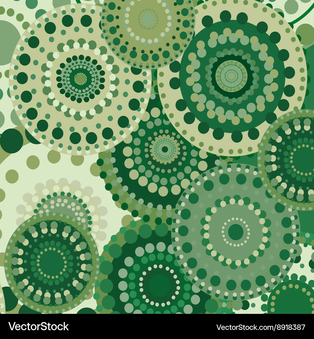 Vintage circular retro ornament natural Royalty Free Vector