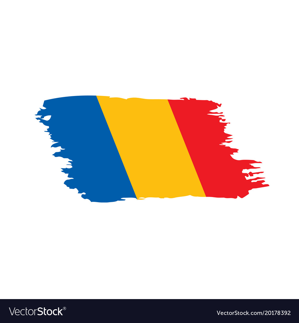 Chad flag Royalty Free Vector Image - VectorStock