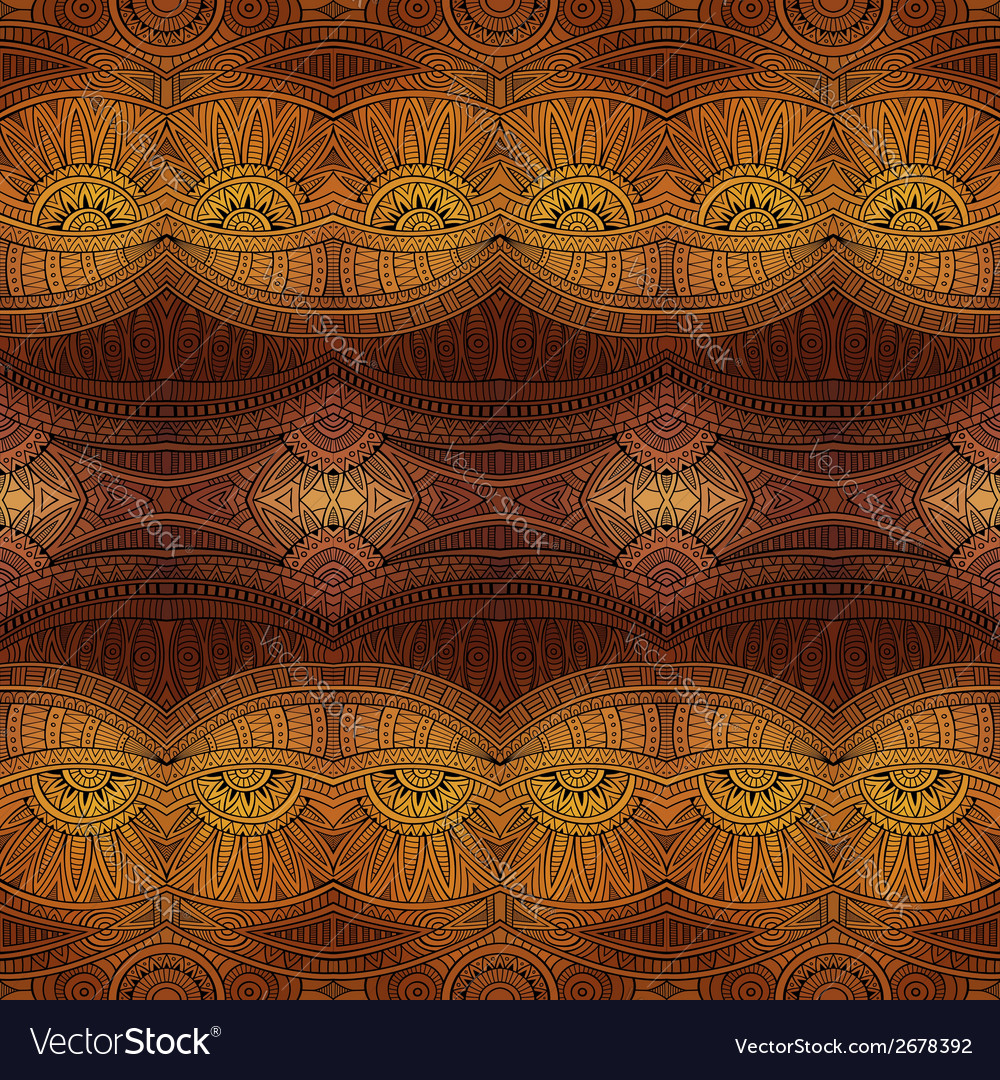 Ethnic background seamless pattern Royalty Free Vector Image