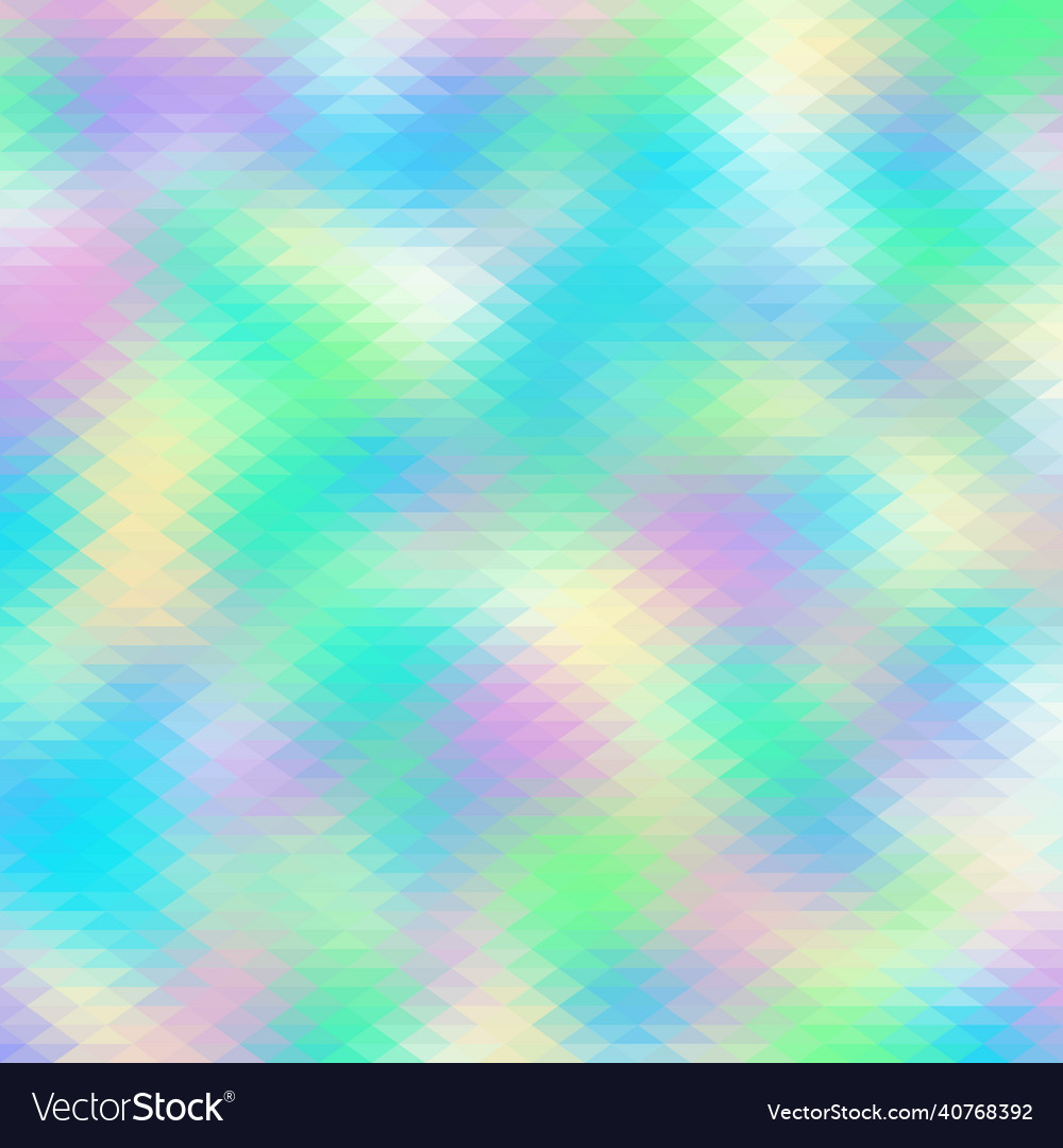 Geometric Abstract Pattern In Low Poly Style Vector Image