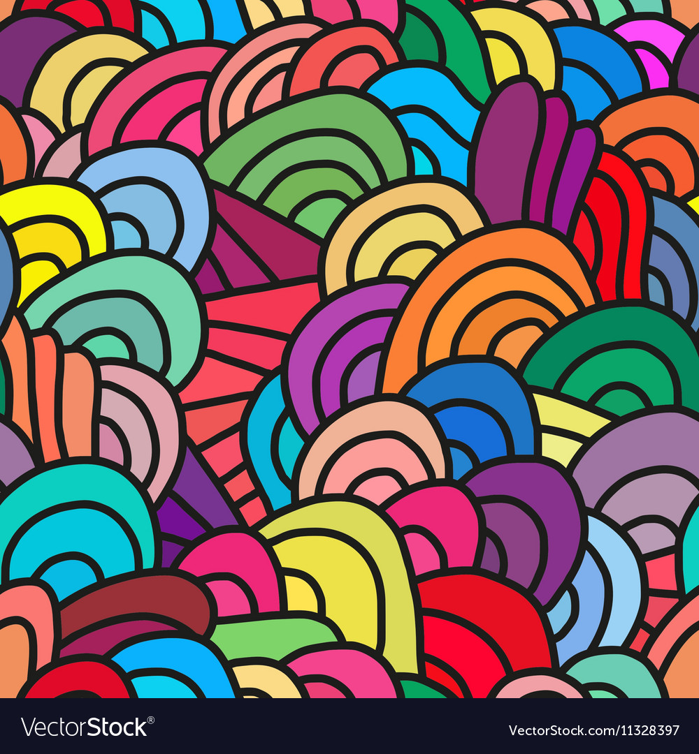 Abstract seamless patterns Royalty Free Vector Image