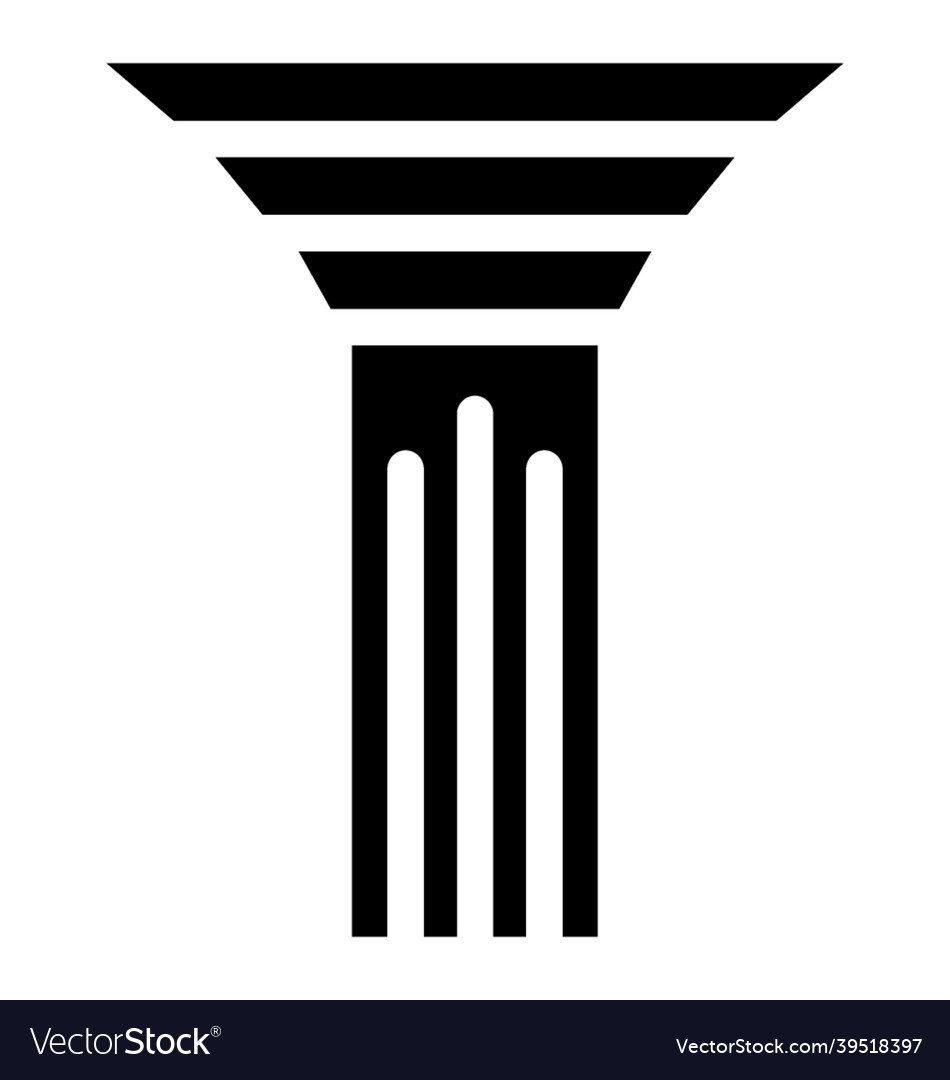 Column Royalty Free Vector Image - VectorStock