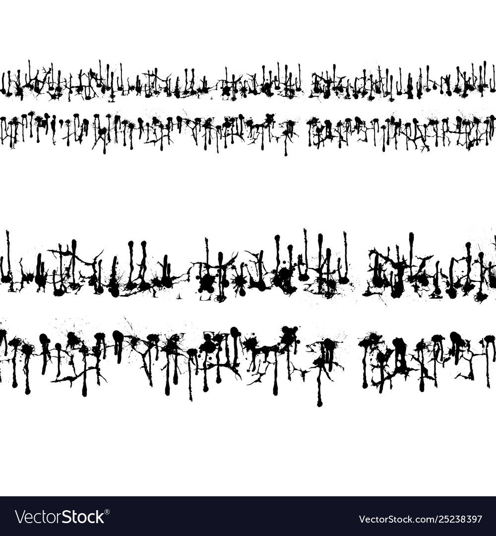 Grunge path set Royalty Free Vector Image - VectorStock