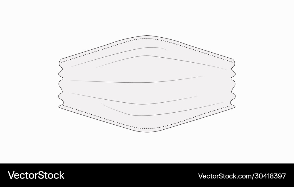 Medical mask or face Royalty Free Vector Image