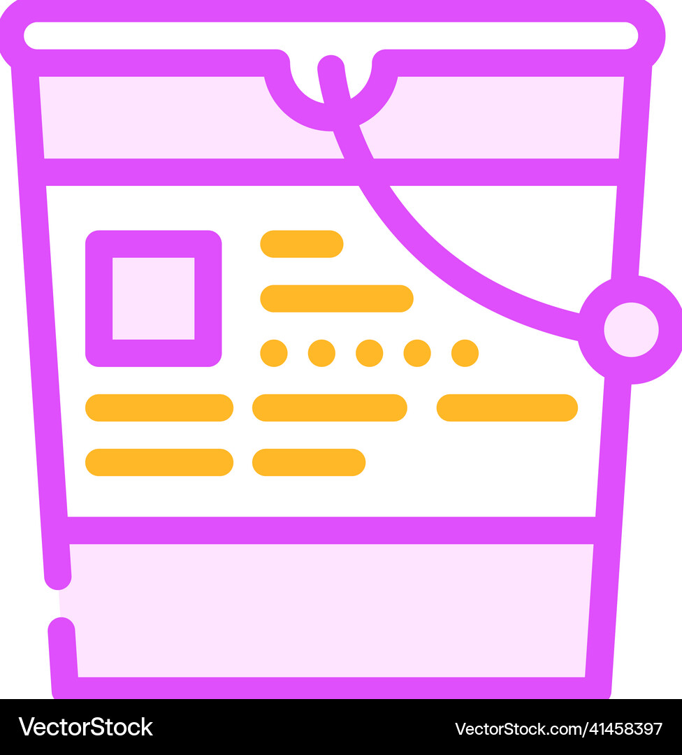 Paint varnish color icon Royalty Free Vector Image
