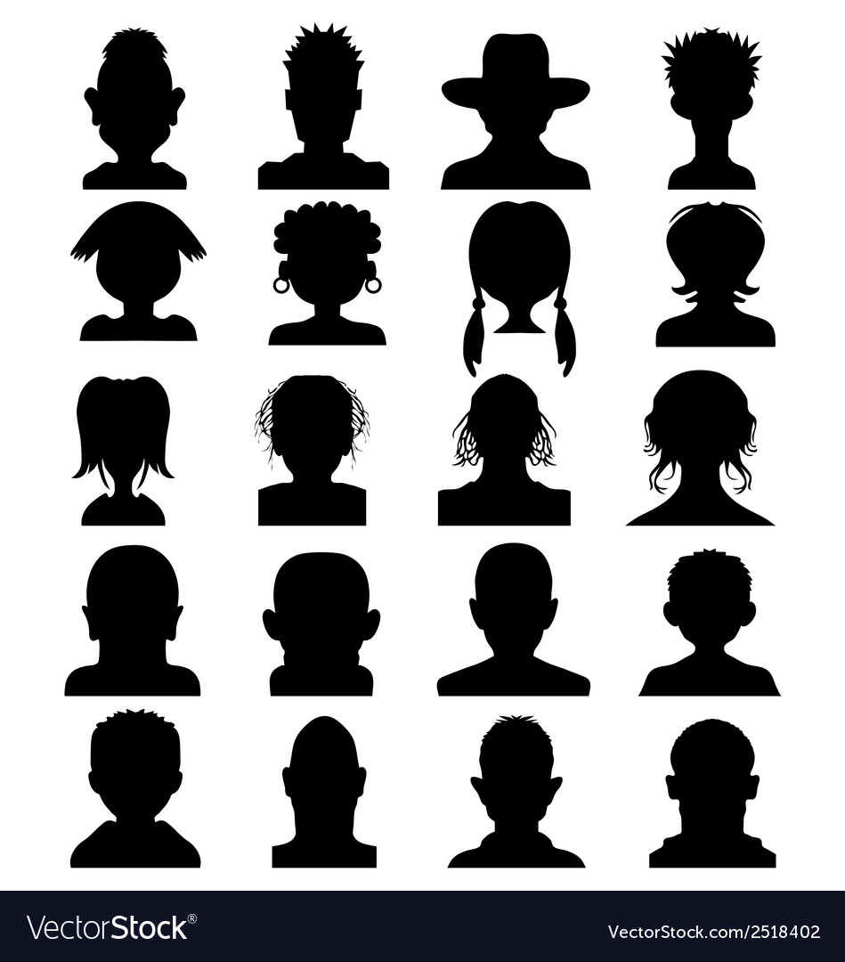 Heads Royalty Free Vector Image - VectorStock