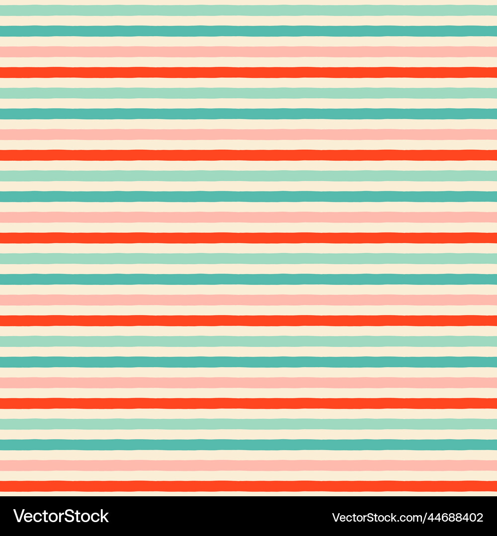 Pastel blue pink red candy stripe seamless Vector Image