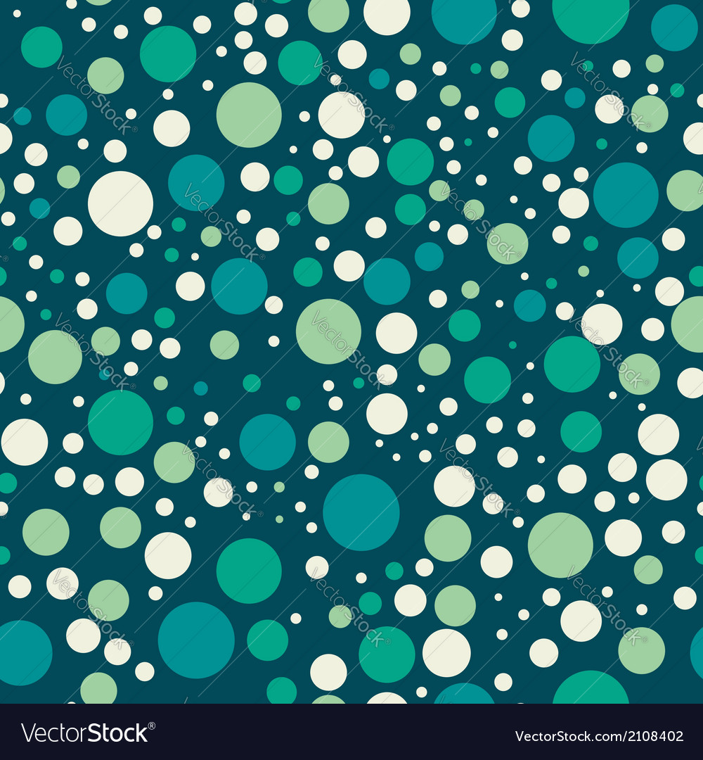 Seamless bubbles pattern Royalty Free Vector Image