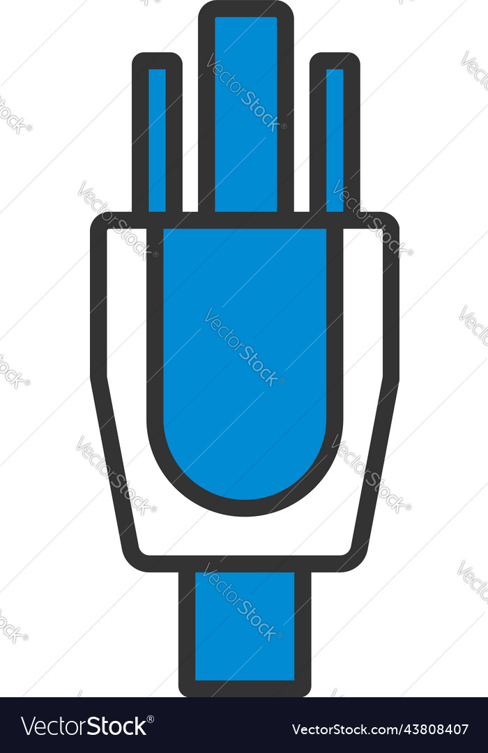 Electrical plug icon Royalty Free Vector Image