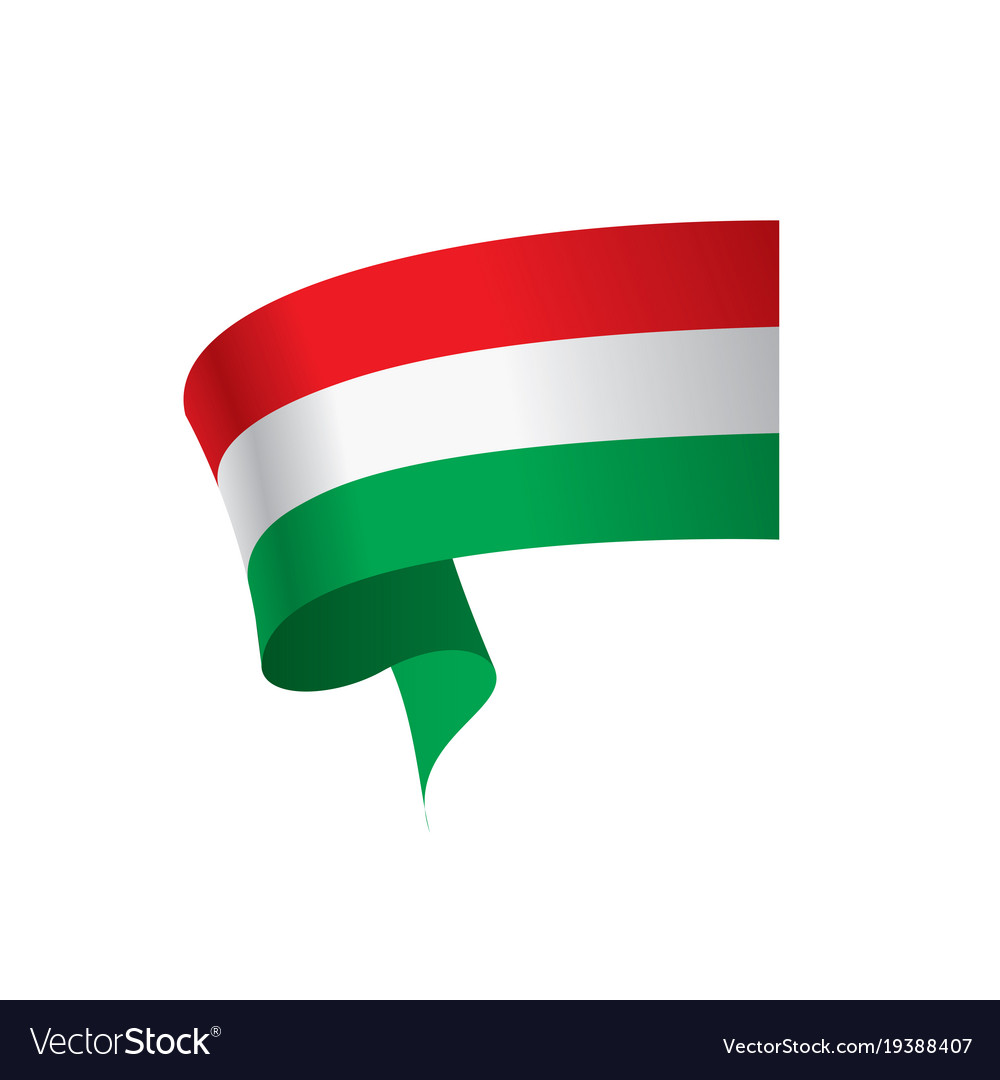 Hungary flag Royalty Free Vector Image - VectorStock