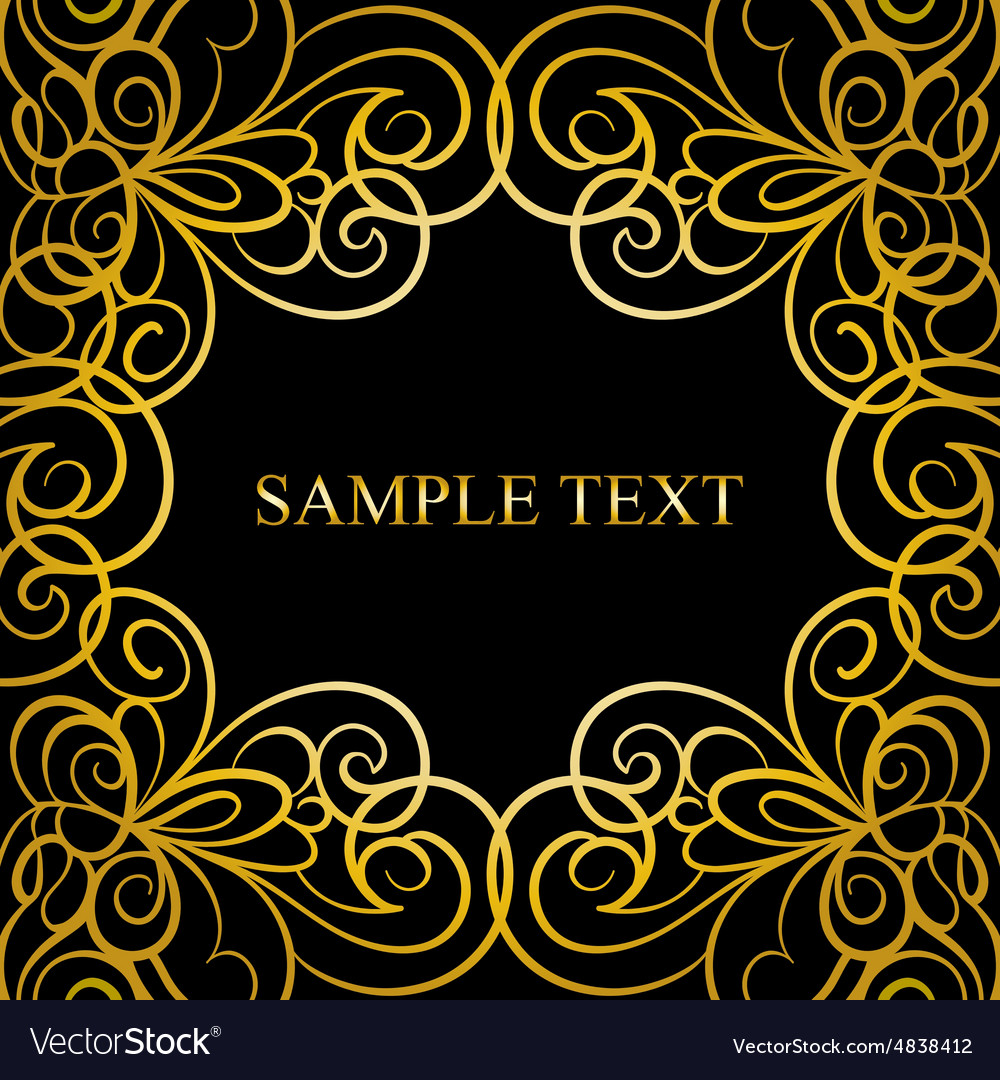 Decorative pattern design Royalty Free Vector Image