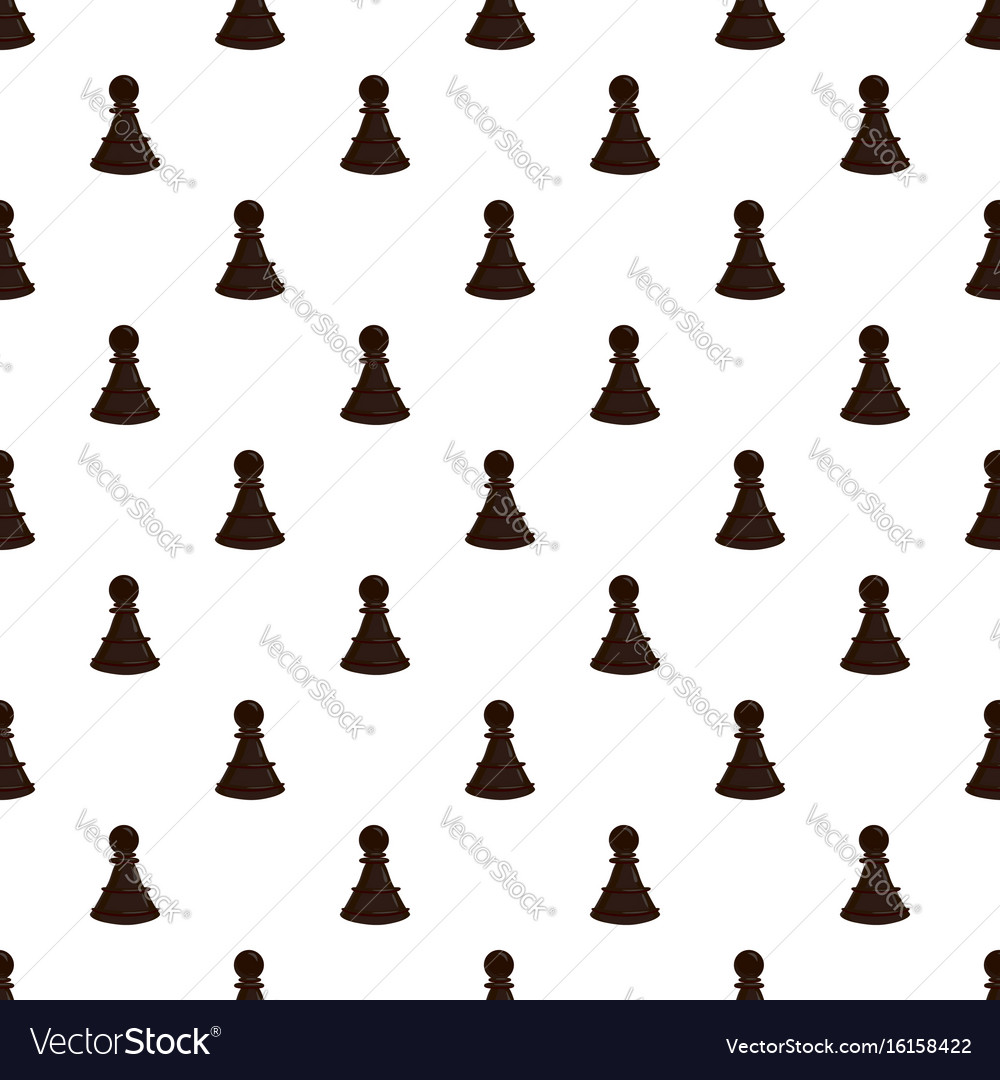 Chess pawn pattern Royalty Free Vector Image - VectorStock