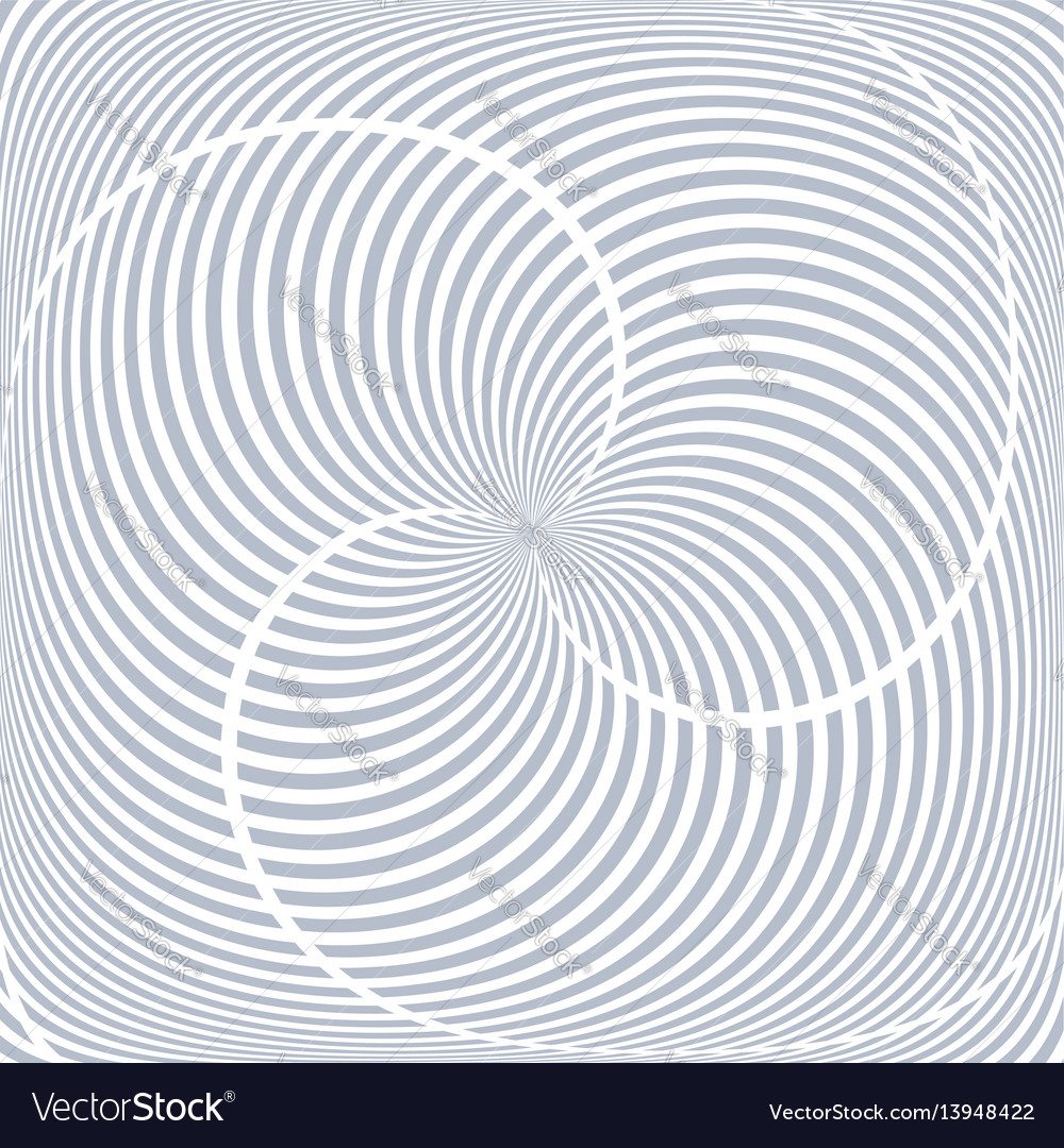 Lines rotation pattern Royalty Free Vector Image