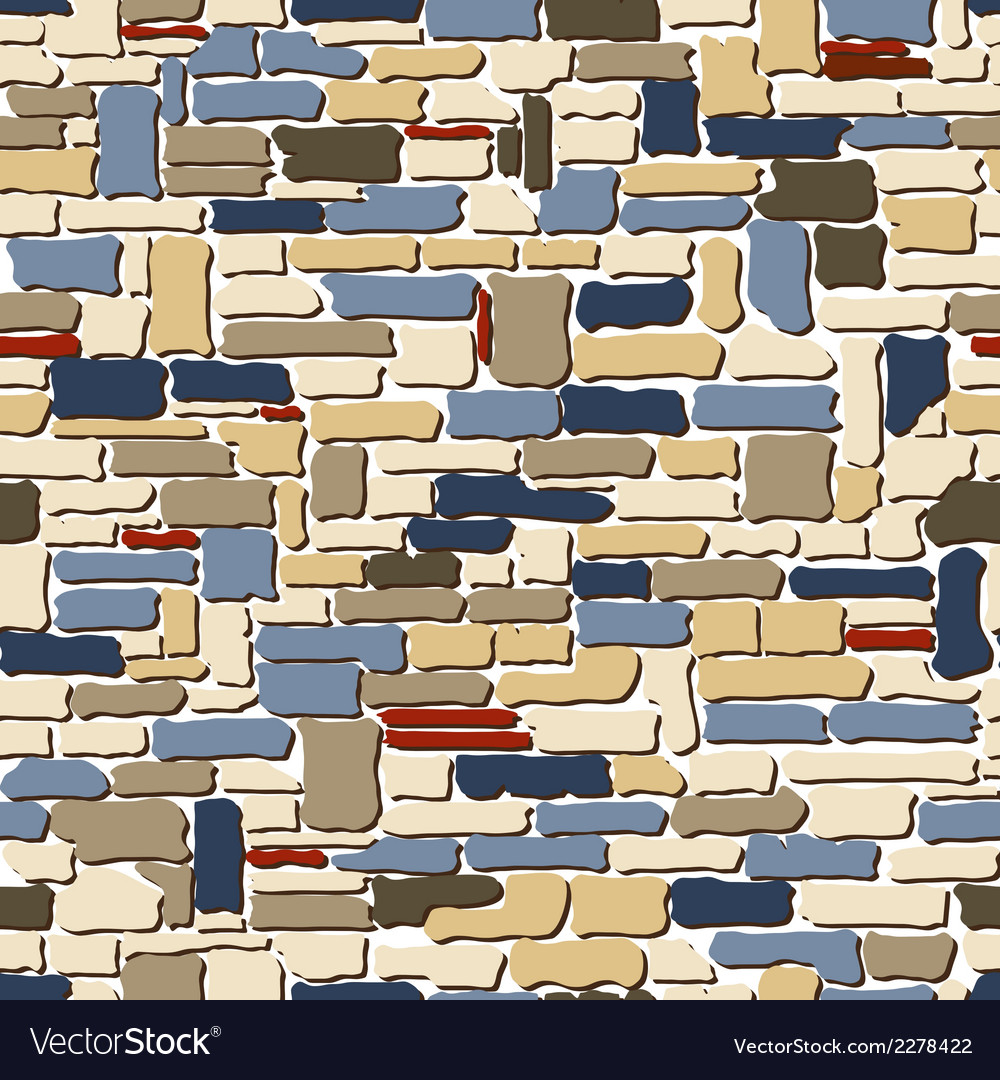 Stone seamless pattern Royalty Free Vector Image