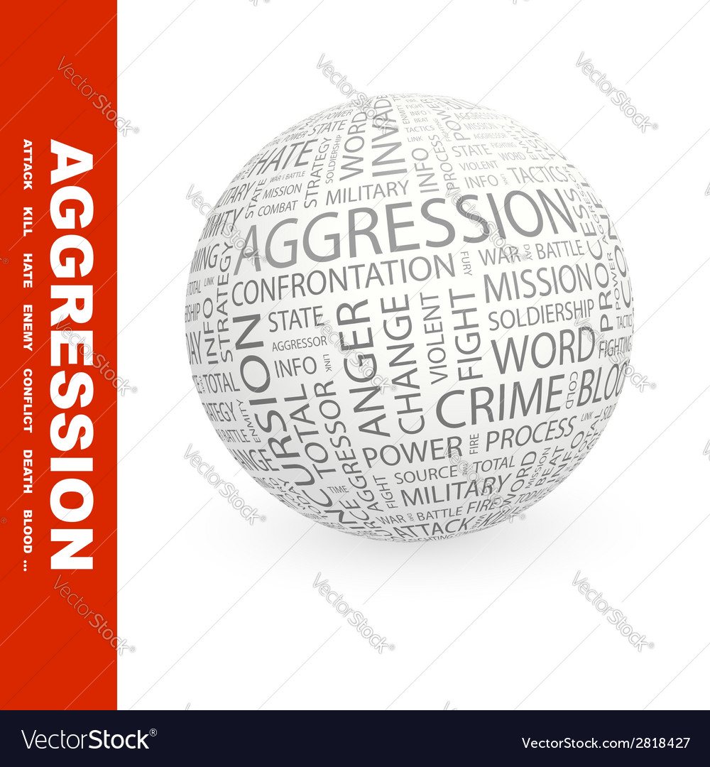 Aggression Royalty Free Vector Image - VectorStock