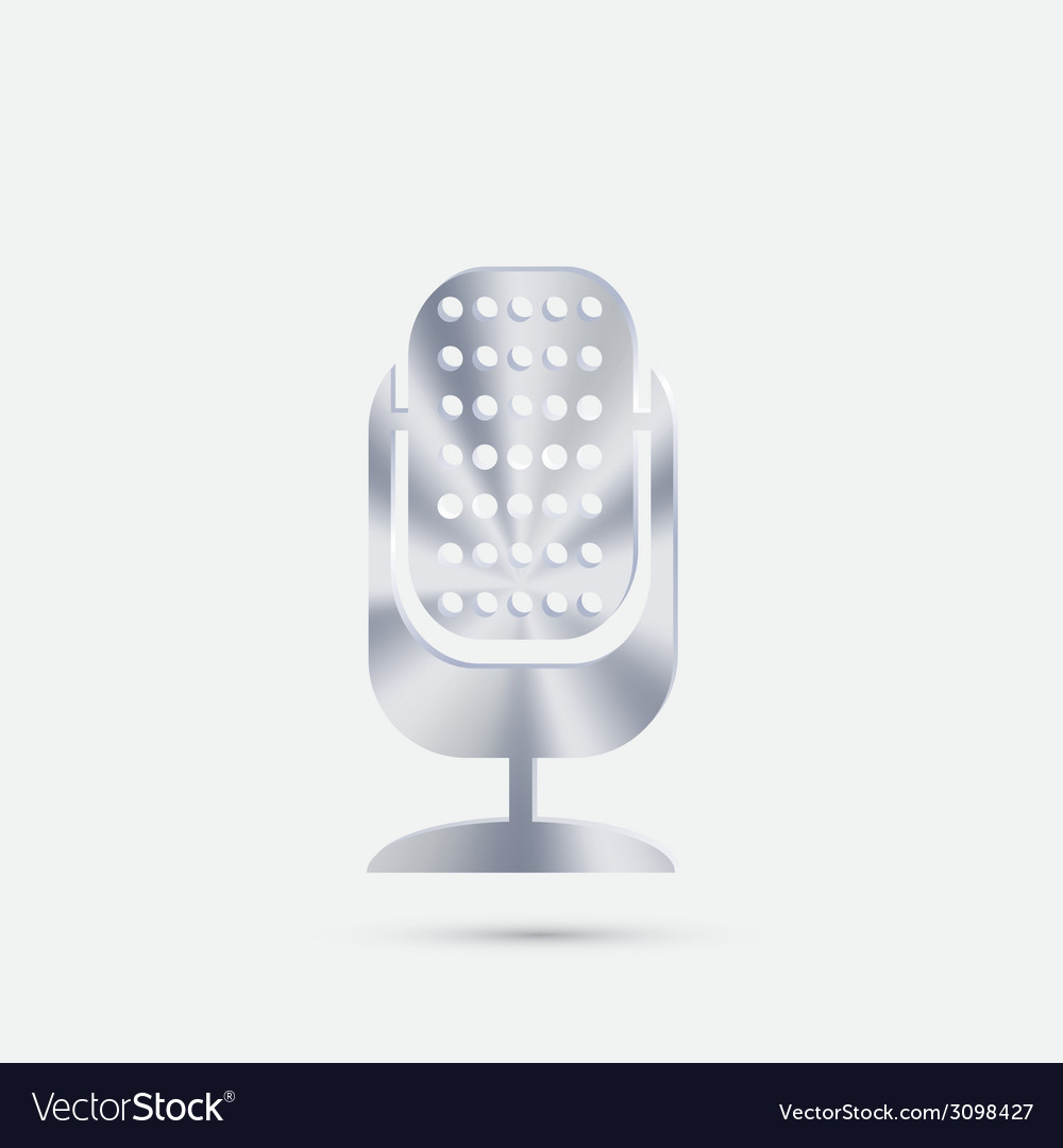 Microphone Royalty Free Vector Image - VectorStock