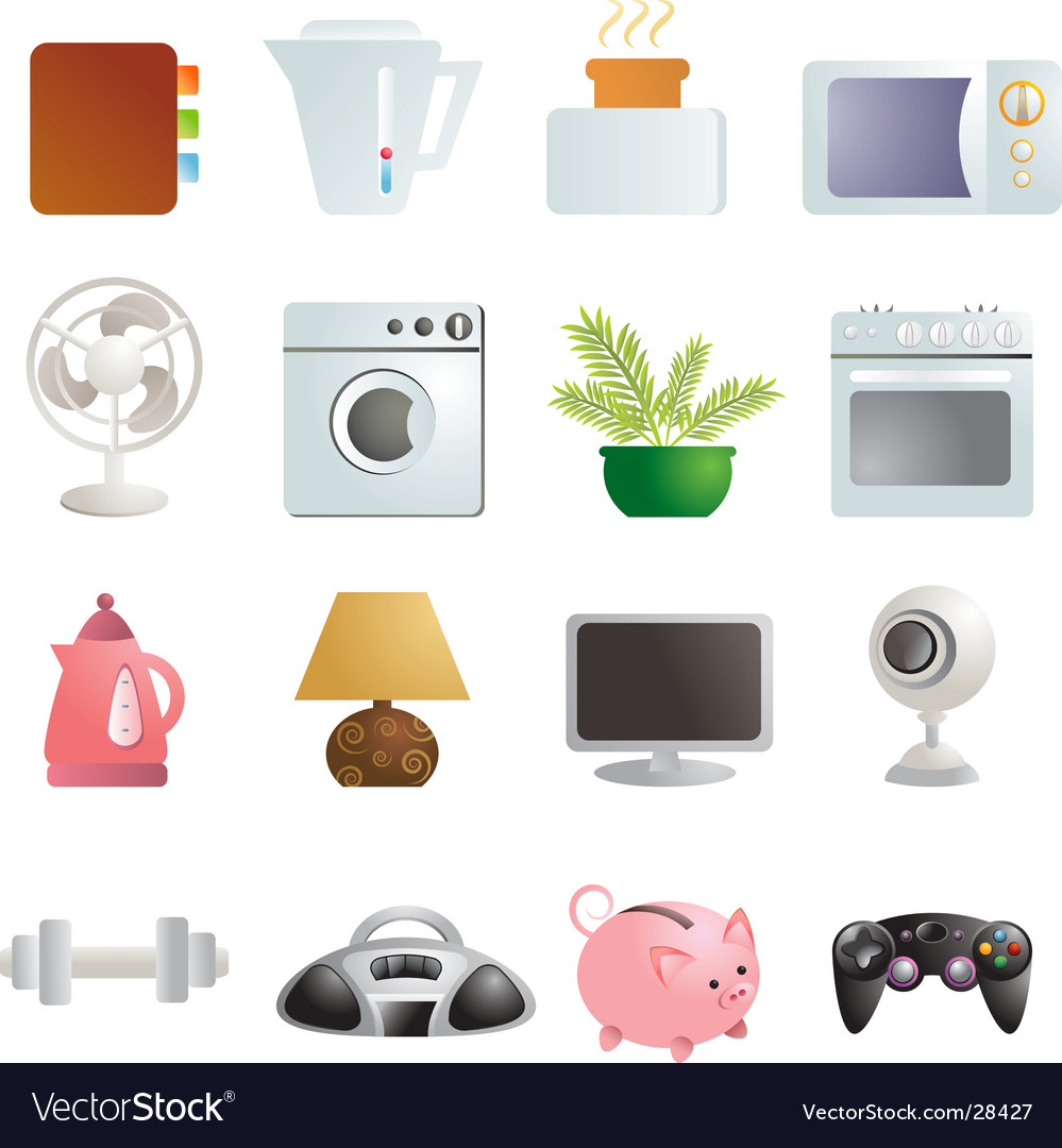 Objects Royalty Free Vector Image - VectorStock