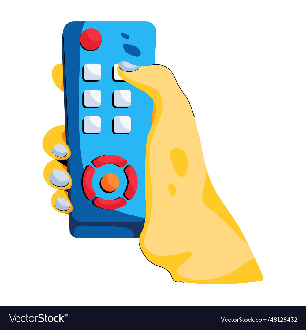 Tv remote Royalty Free Vector Image - VectorStock