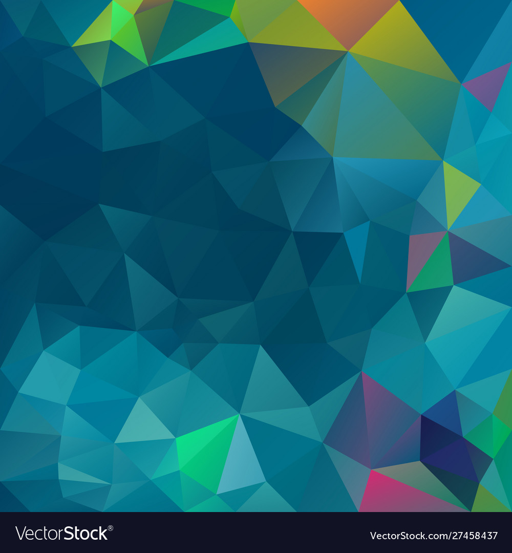 Abstract Irregular Polygon Square Background Vector Image