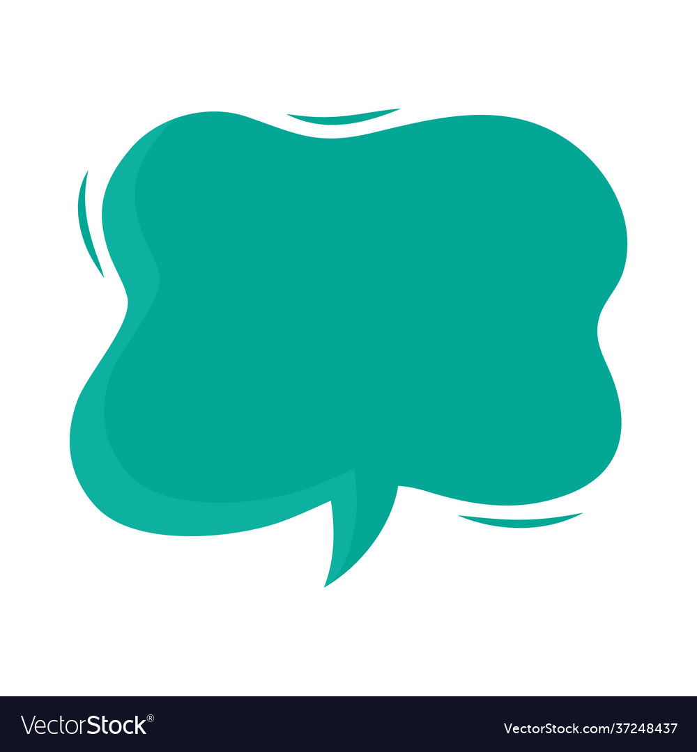 Normal speech bubble Royalty Free Vector Image