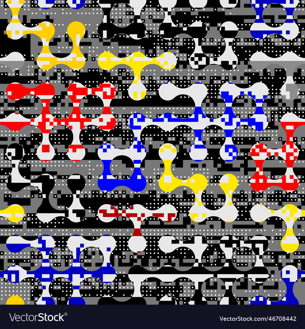 Abstract seamless geometric pattern Royalty Free Vector