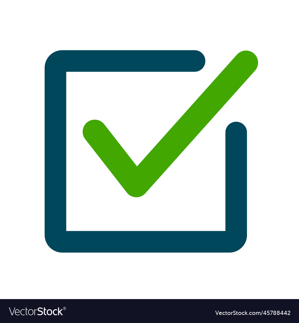 input-box-filled-in-or-check-box-royalty-free-vector-image