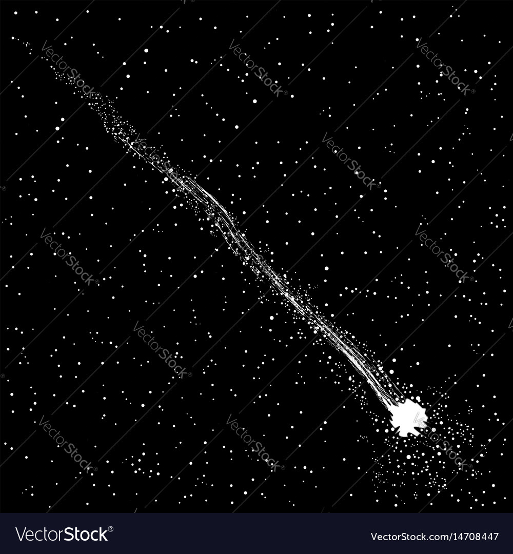 Comet Royalty Free Vector Image - VectorStock