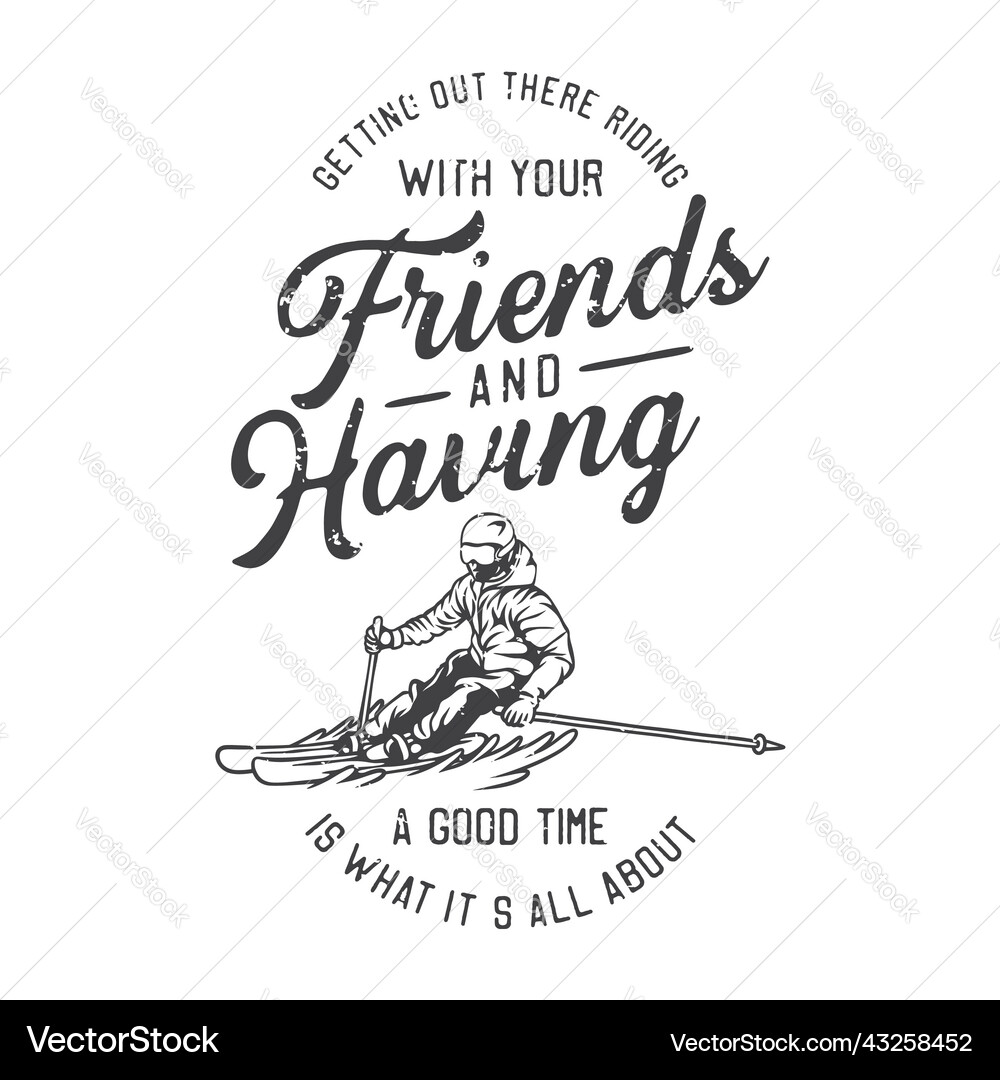 American vintage getting out there riding Vector Image