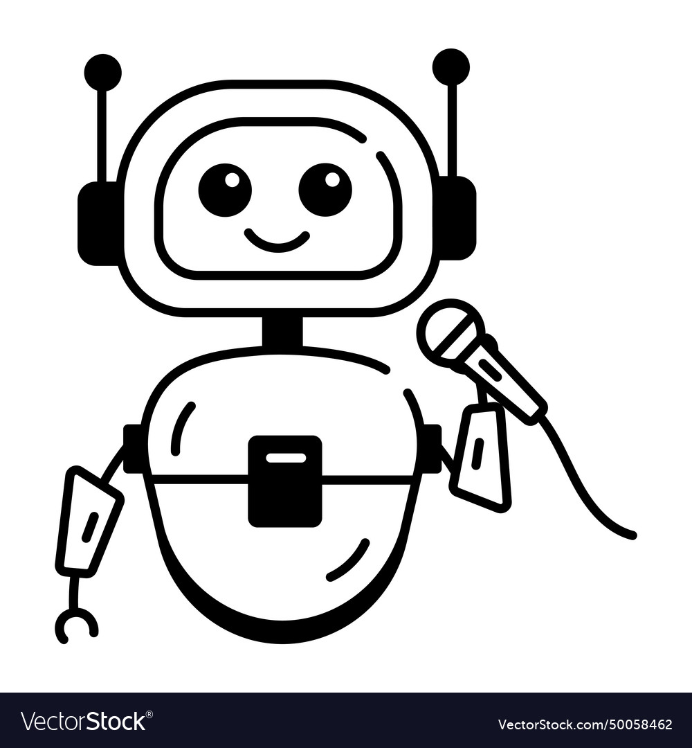Artificial intelligence linear icon Royalty Free Vector Artificial intelligence linear icon Royalty Free Vector