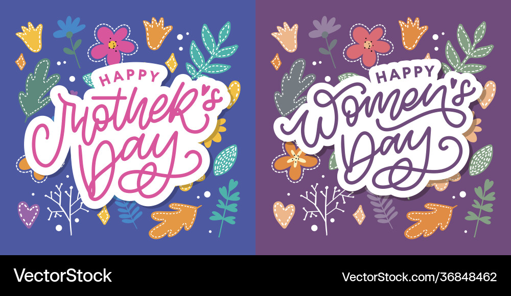 Elegant greeting card design with stylish text Vector Image