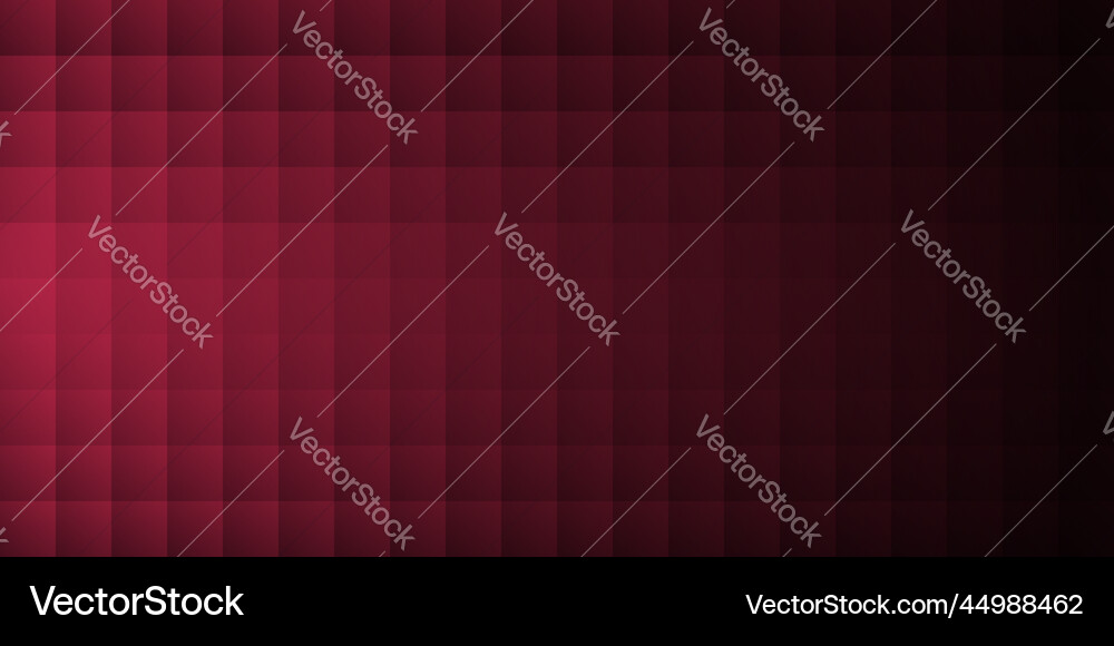 Y61 - viva magenta black gradient mosaic square Vector Image