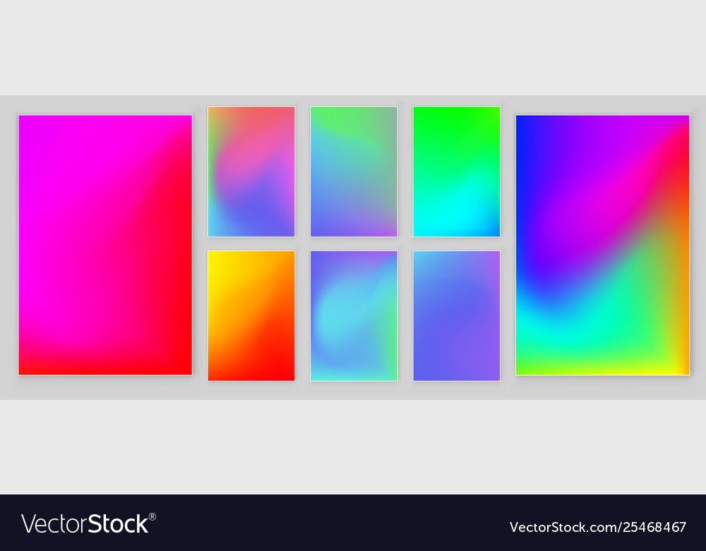 Bright colors gradient abstract background Vector Image