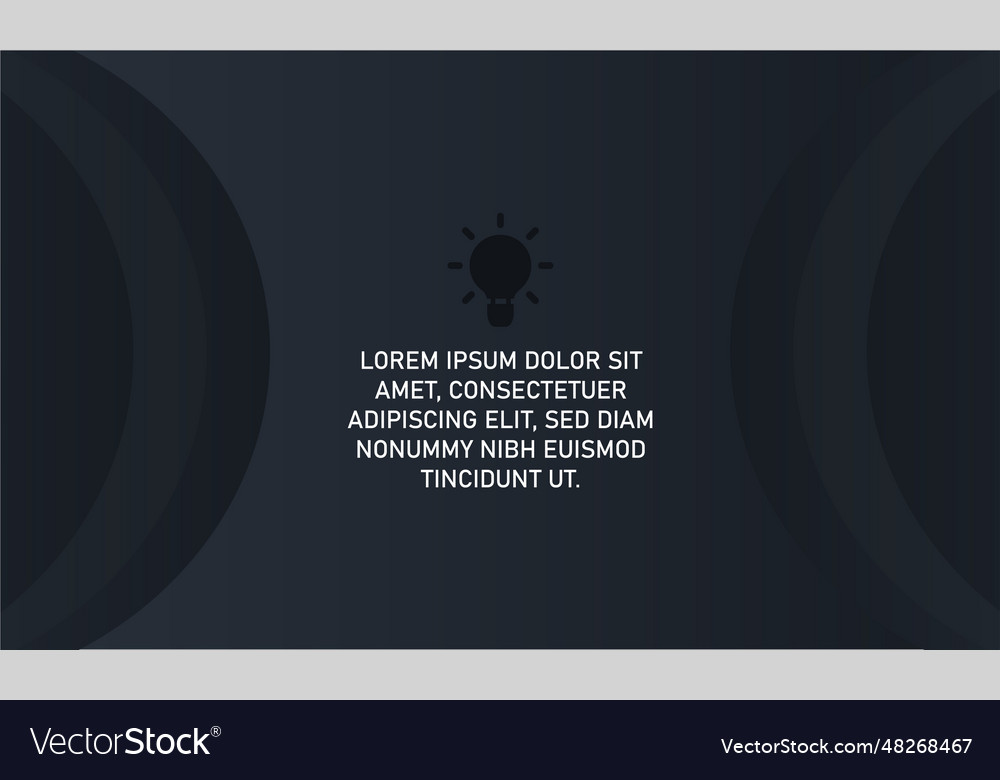 Gradient dark background Royalty Free Vector Image