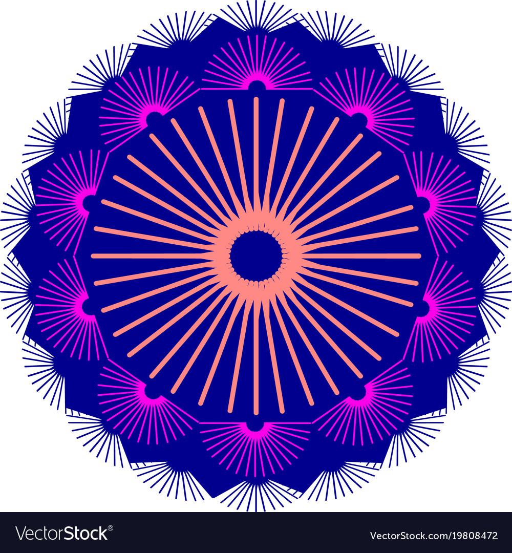 Spring graphical representation Royalty Free Vector Image