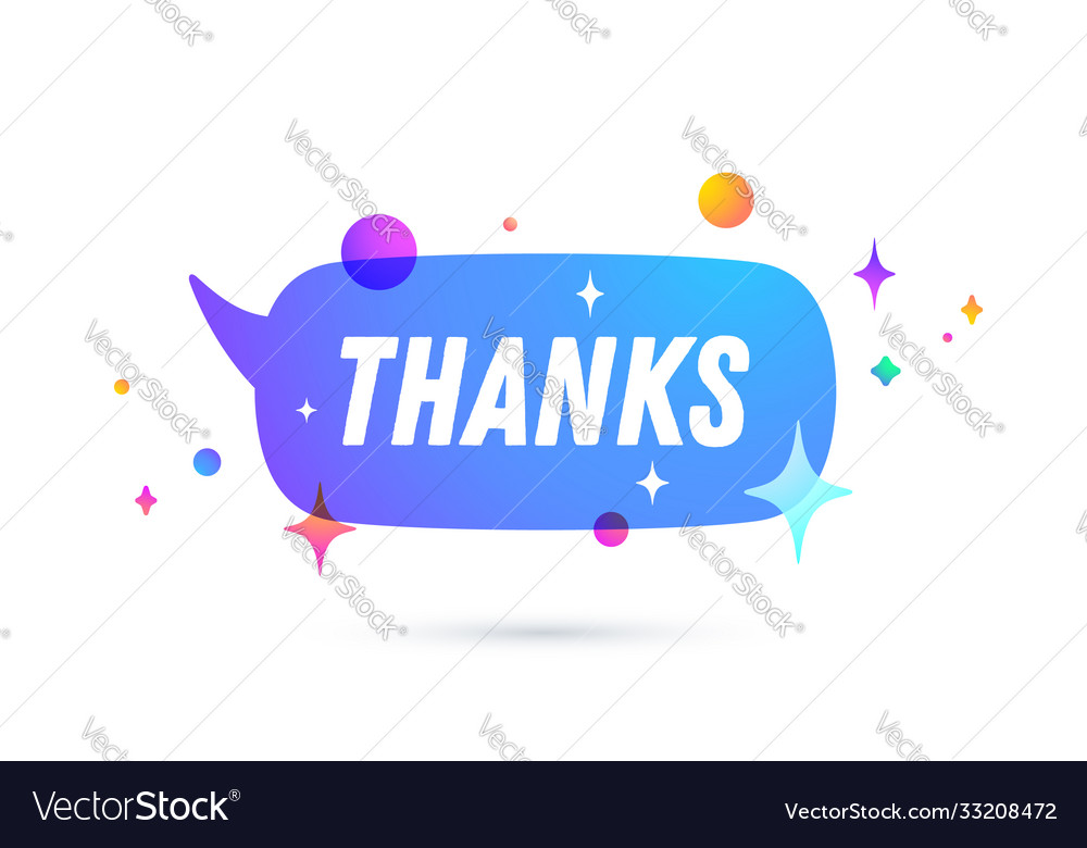 Thanks Or Thank You Speech Bubble Royalty Free Vector Image thanks-or-thank-you-speech-bubble-royalty-free-vector-image