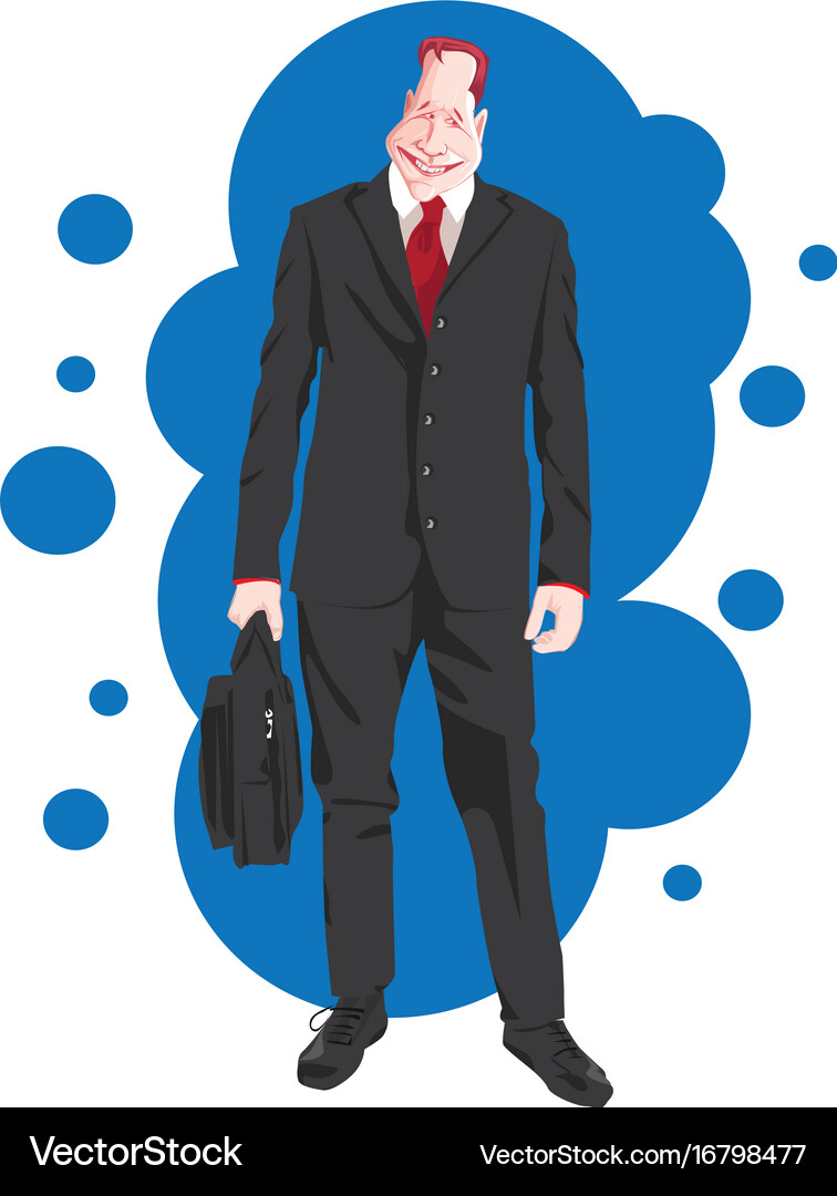 Business executive Royalty Free Vector Image - VectorStock