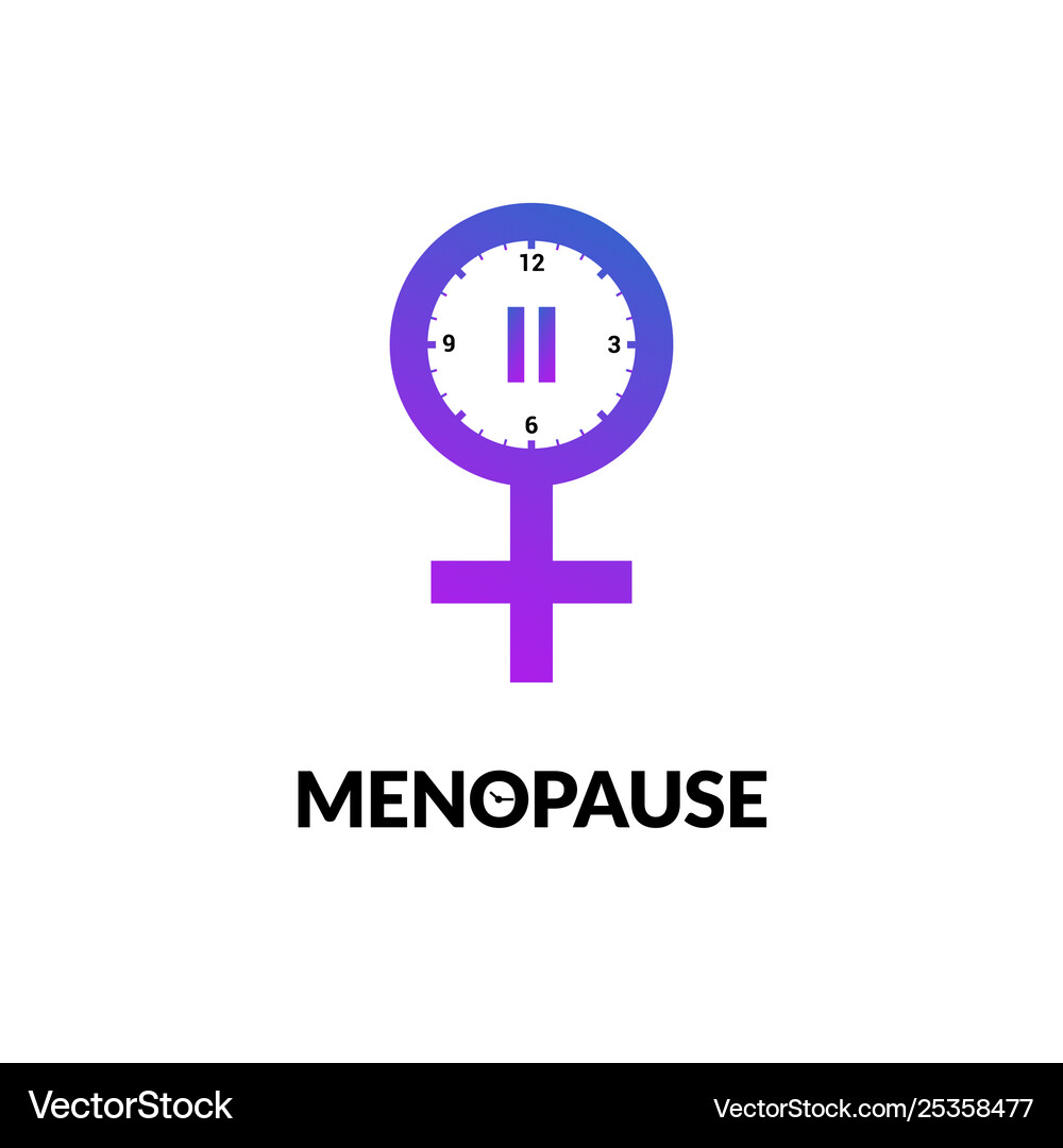 Menopause Icon - Fertility & Age Royalty Free Vector