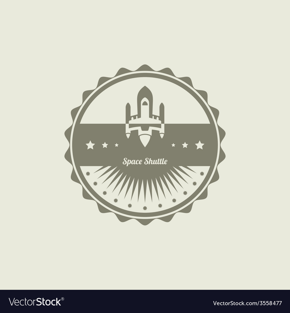 Space shuttle Royalty Free Vector Image - VectorStock