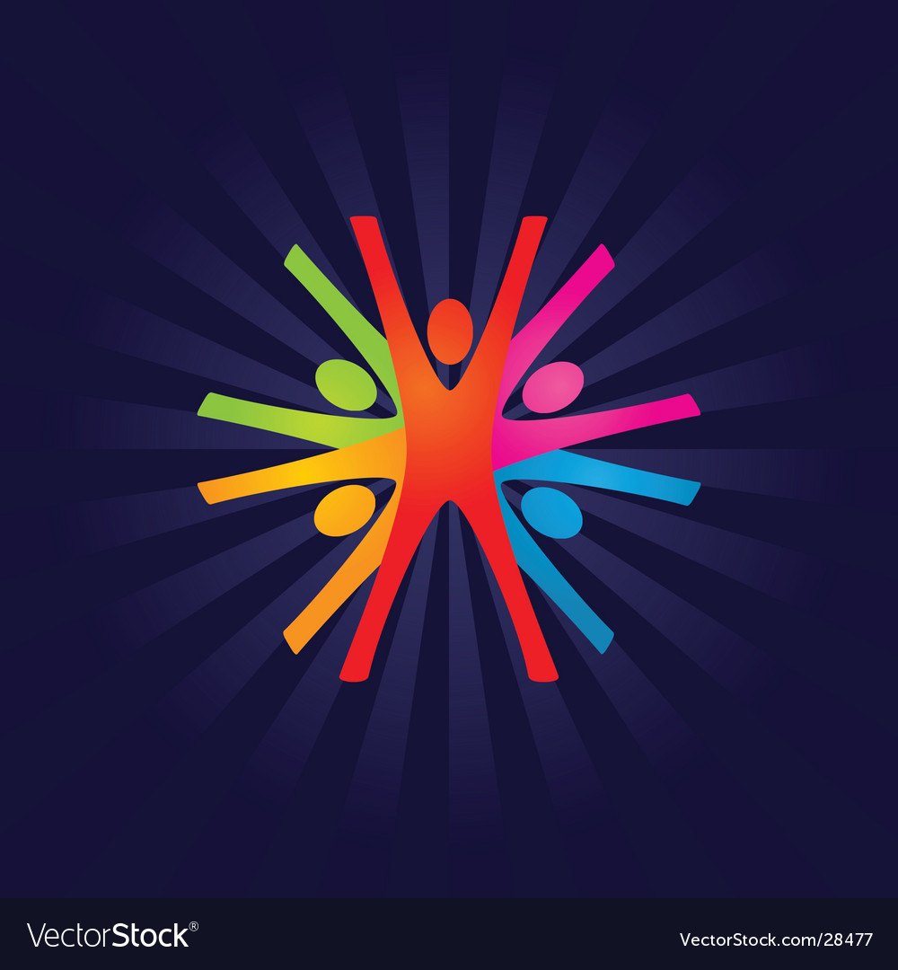 Teamwork Royalty Free Vector Image - VectorStock